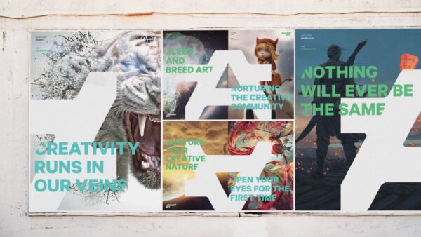 DeviantArt: Rebrand and design of a revolutionary new app